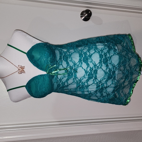 Intimates & Sleepwear | Sm Green Teddy | Poshmark